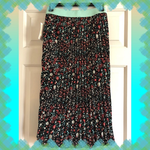 LuLaRoe | Skirts | Nwt Llr Xl Aztec Jill Mintcoral | Poshmark